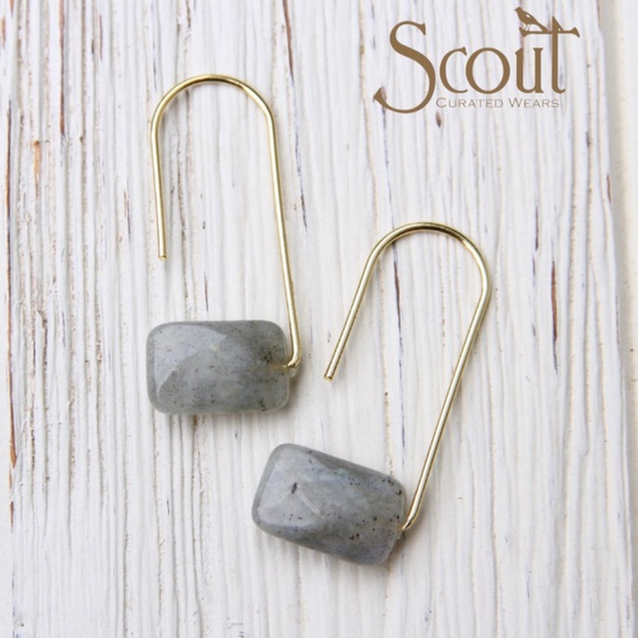 Scout | Jewelry | Scout Floating Stone Earrings Labradoritegold | Poshmark